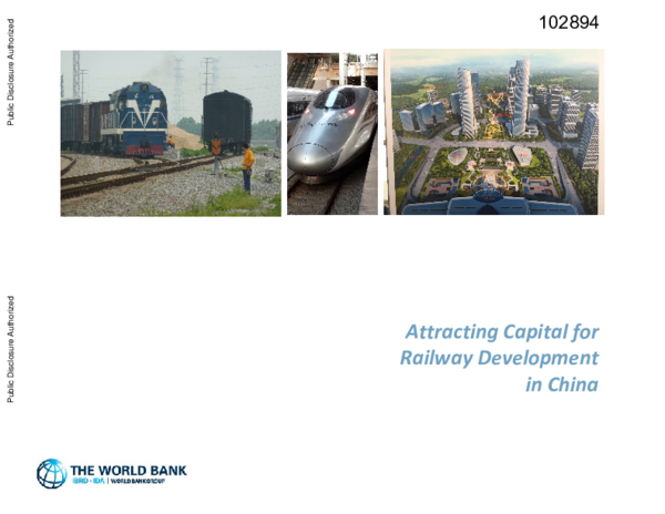 (PDF) Attracting capital for railway development in China