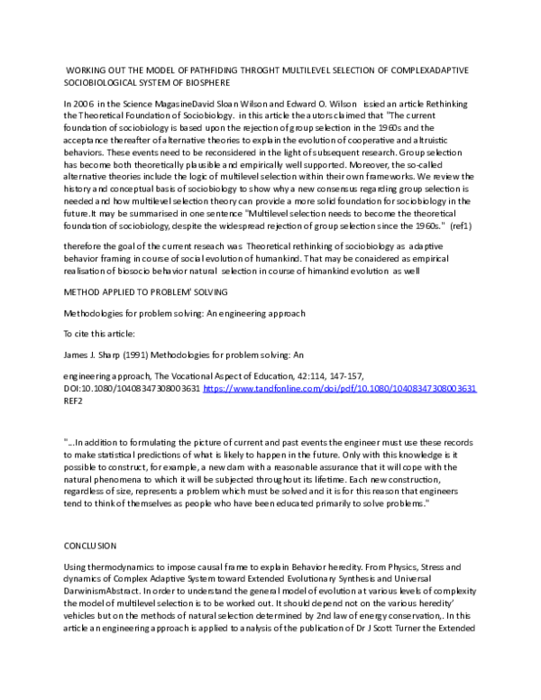 (DOC) WORKING OUT THE MODEL OF PATHFIDING THROUGHOUT MULTILEVEL ...
