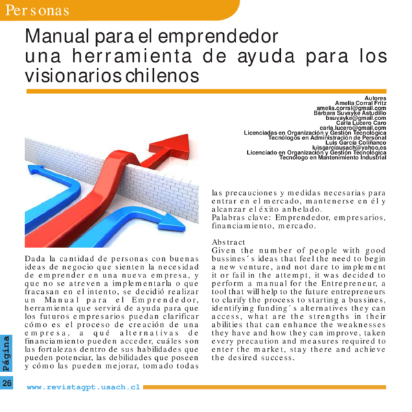 (PDF) Manual para el emprendedor una herramienta de ayuda para los ...