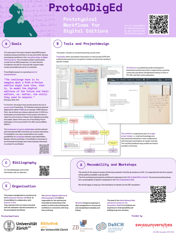 (PDF) Proto4DigED: Prototypical Workflows for Digital Editions (Poster)