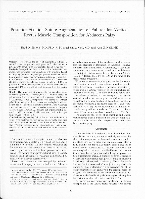 (PDF) Posterior Fixation Suture Augmentation of Full-tendon Vertical ...