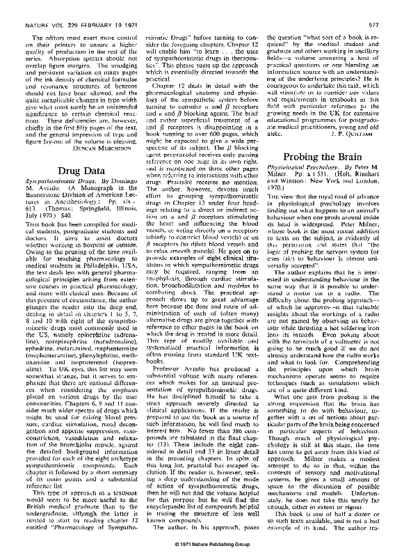 (PDF) Probing the Brain