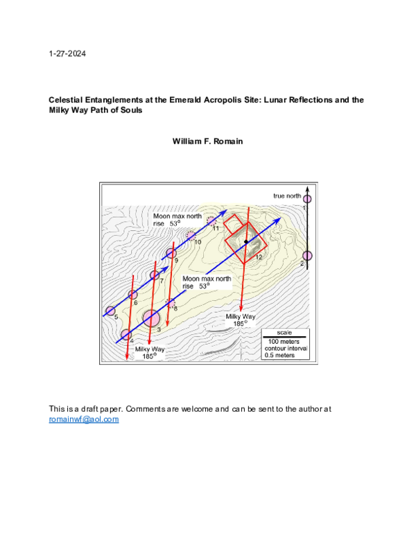 (PDF) Celestial Entanglements at the Emerald Acropolis Site: Lunar ...