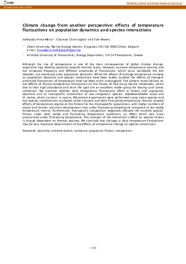 (PDF) Climate change from another perspective: effects of temperature ...