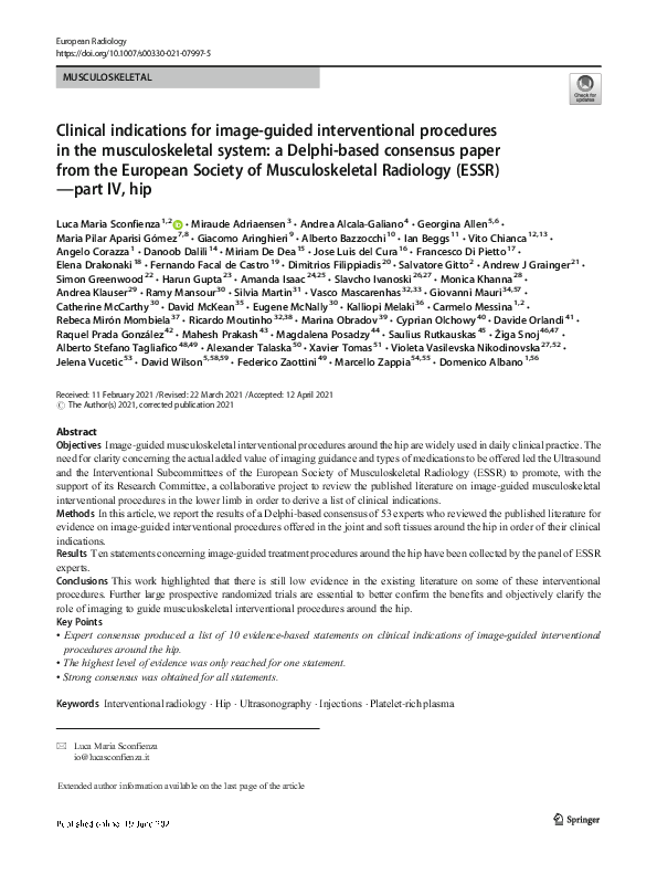 (PDF) Clinical indications for image-guided interventional procedures ...