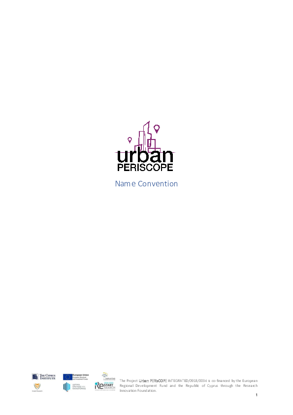(PDF) Name Convention