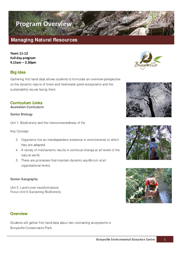 (PDF) Managing Natural Resources