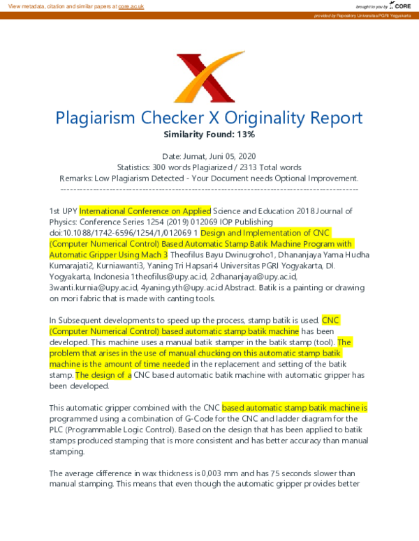 (PDF) Design and Implementation of CNC (Computer Numerical Control ...