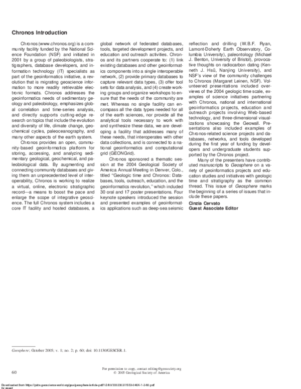 (PDF) Chronos Introduction