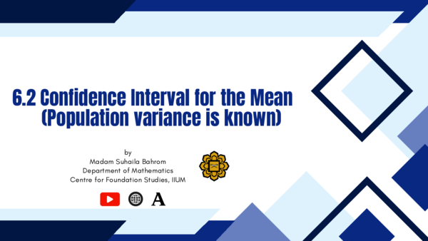 (PDF) Confidence Intervals for the Mean when Population Variance in Known