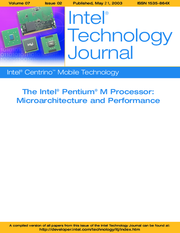 (PDF) The Intel Pentium M processor: microarchitecture and performance
