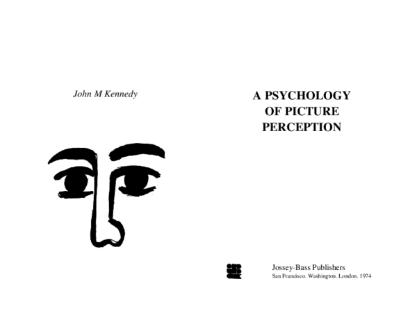(PDF) A Psychology of Picture Perception