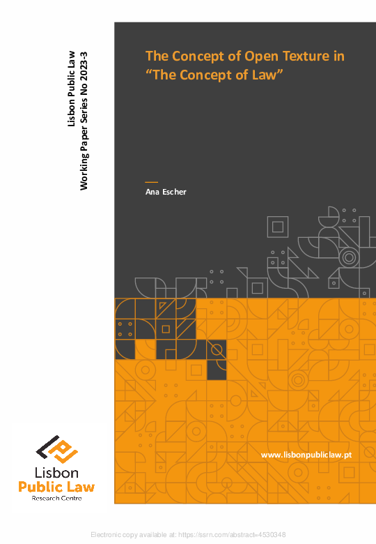 (PDF) The Concept of Open Texture in "The Concept of Law"
