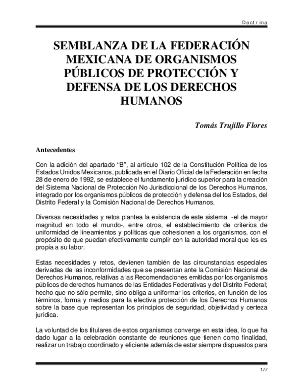 Pdf Semblanza De La Federación Mexicana De Organismos Públicos De 7507