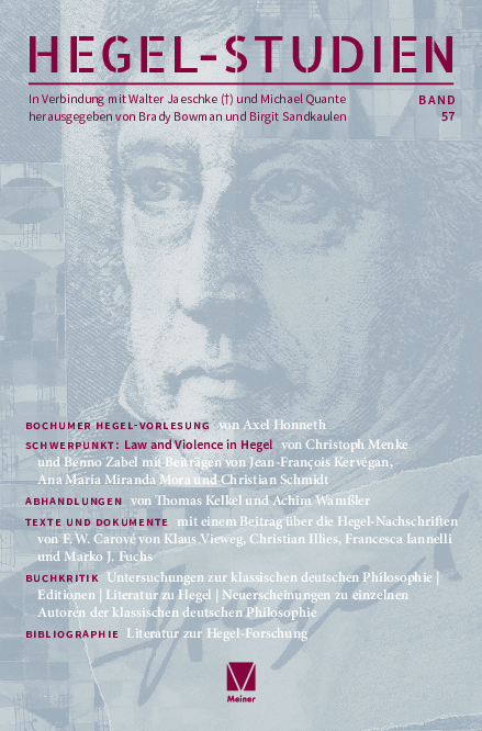 (PDF) Klaus Vieweg/Christian Illies/Francesca Iannelli/Marko Fuchs ...