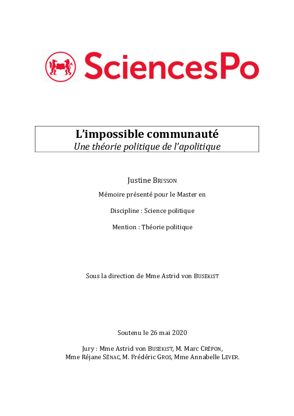 (PDF) Memoire Master 2 Sciences Po - Justine Brisson