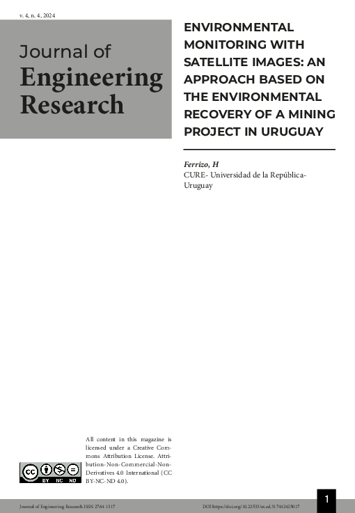 (PDF) Environmental monitoring with satellite images: an approach based ...