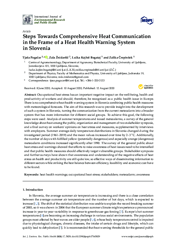 (PDF) Steps Towards Comprehensive Heat Communication in the Frame of a ...