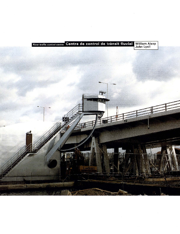 (PDF) Centre de control de trànsit fluvial = River traffic control centre