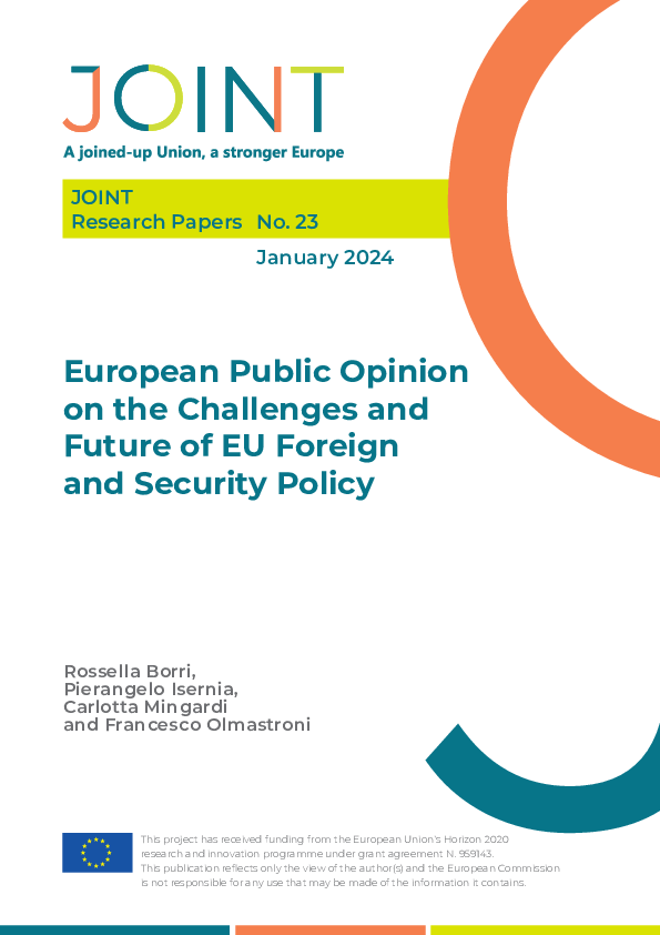(PDF) European Public Opinion on the Challenges and Future of EU ...