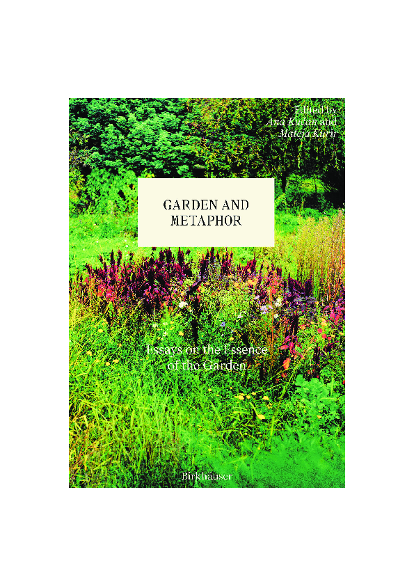 (PDF) Garden and Metaphor