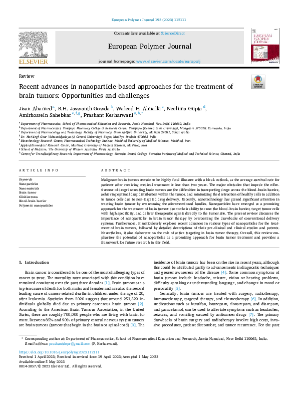(PDF) European Polymer Journal