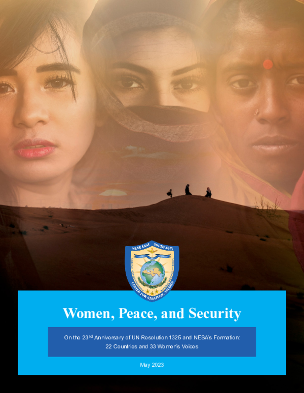 (PDF) Near East South Asia - National Defence University - Peace, Women and Security