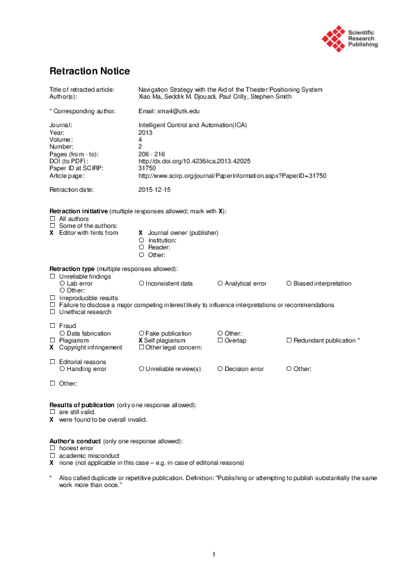 (PDF) Navigation Strategy with the Aid of the Theater Positioning ...