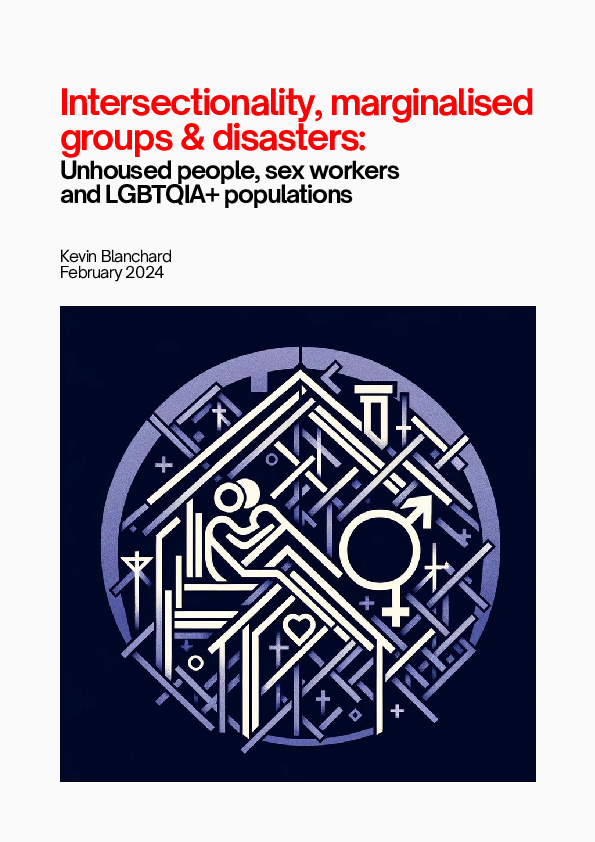 (PDF) Intersectionality, marginalised groups & disasters: Unhoused ...