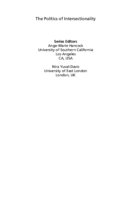 (PDF) Intersectionality and Indigenous Peoples in Australia ...