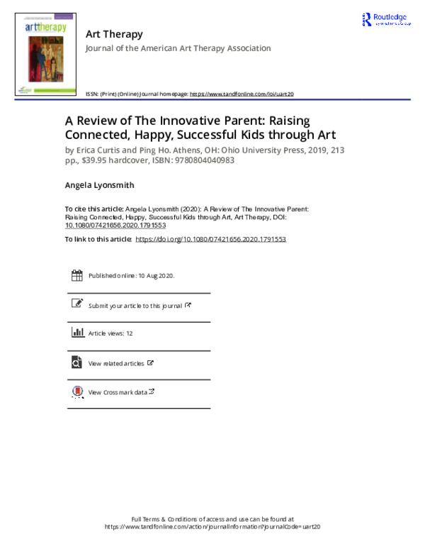 (PDF) A Review of The Innovative Parent: Raising Connected, Happy ...