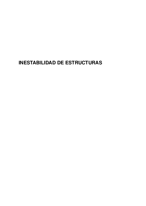 (PDF) Inestabilidad de estructuras