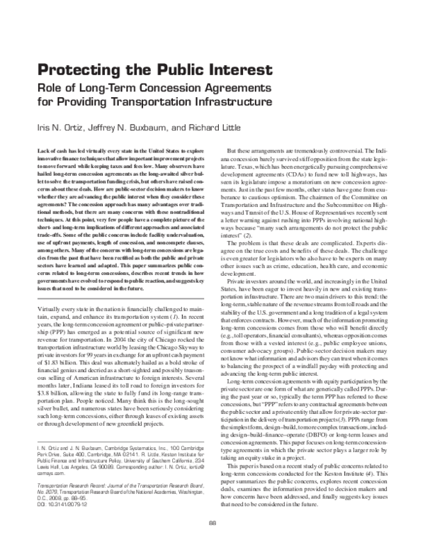 (PDF) Protecting the Public Interest