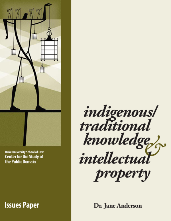 (PDF) Indigenous/ Traditional Knowledge and Intellectual Property