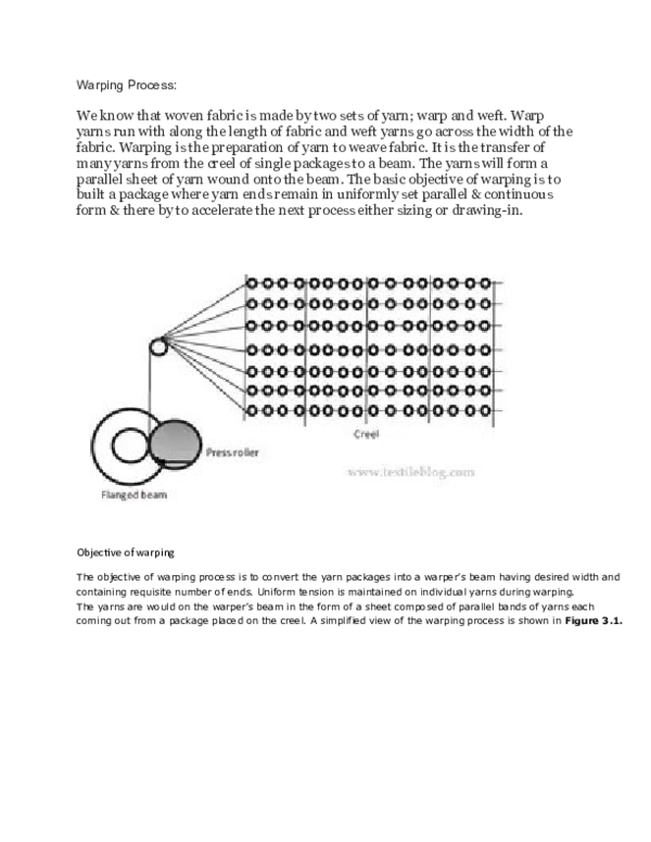 (DOC) Warping process