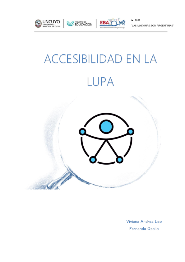(PDF) ACCESIBILIDAD capsula final