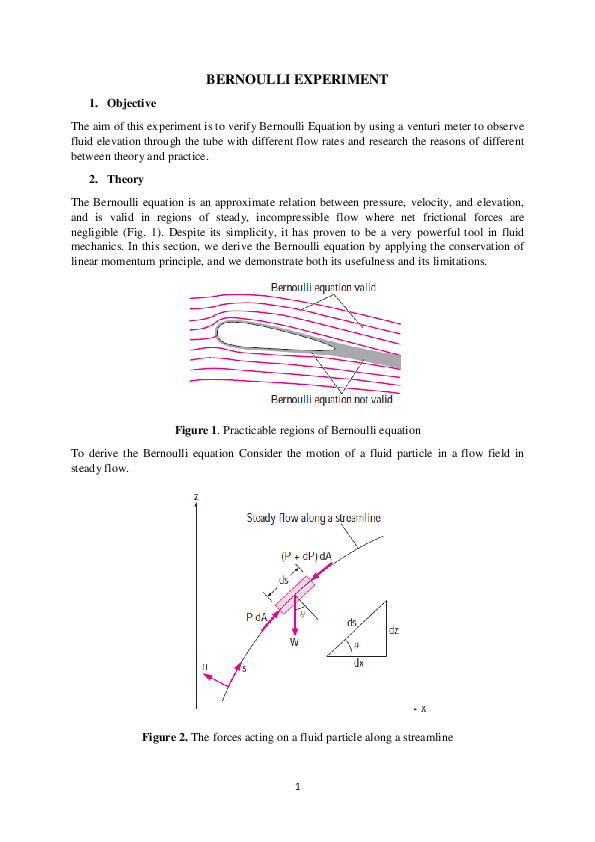 (PDF) BERNOULLI EXPERIMENT