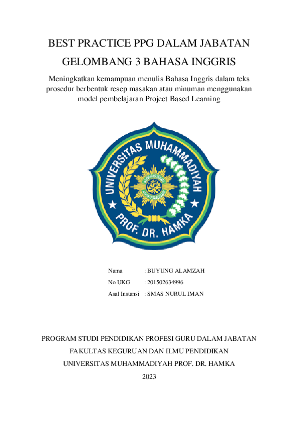 (PDF) BEST PRACTICE PPG DALAM JABATAN GELOMBANG 3 BAHASA INGGRIS ...