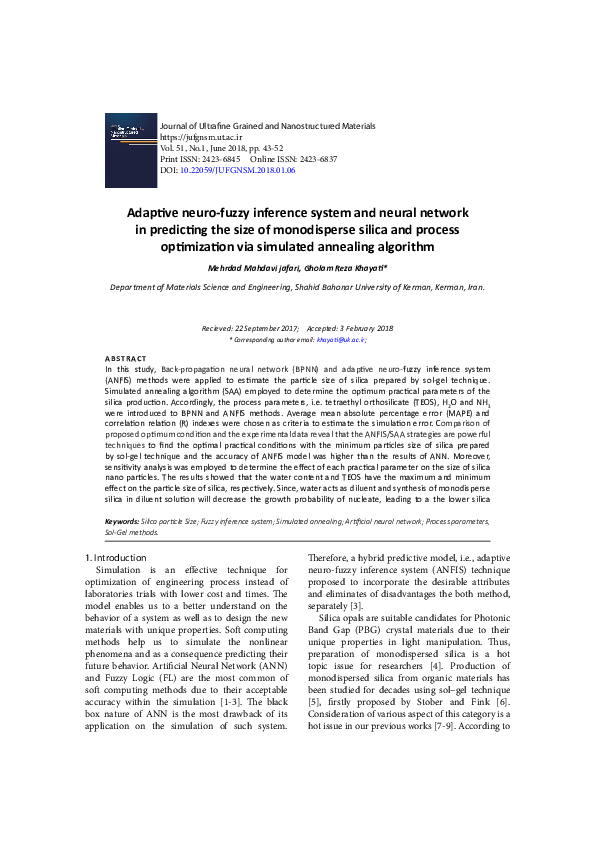 (PDF) Predicting the mechanical properties of glass fiber reinforced polymers via artificial ...