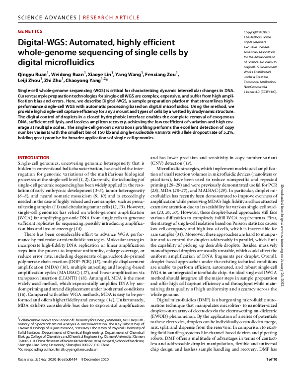 (PDF) Digital-WGS: Automated, highly efficient whole-genome sequencing ...
