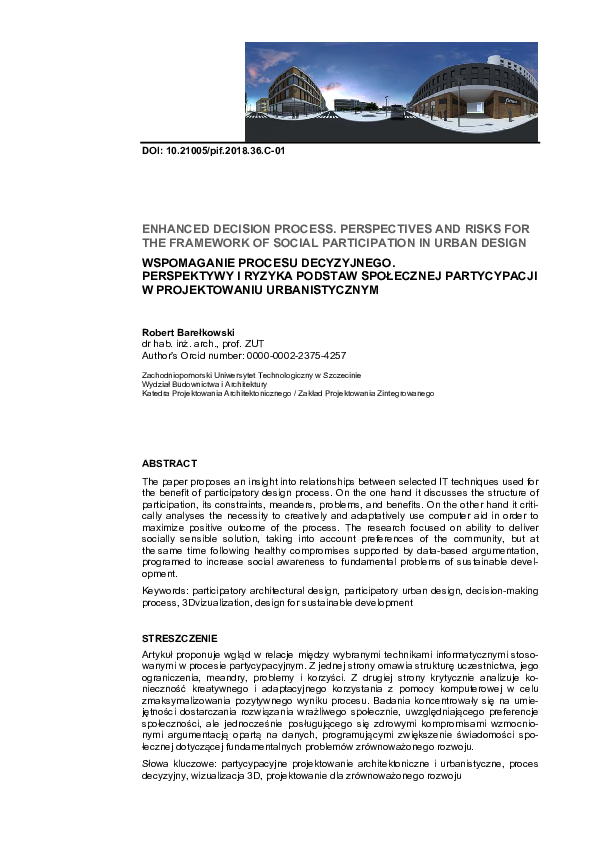 (PDF) Enhanced Decision Process. Perspectives and Risks for the ...