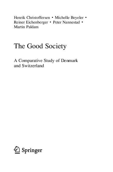 (PDF) The Good Society