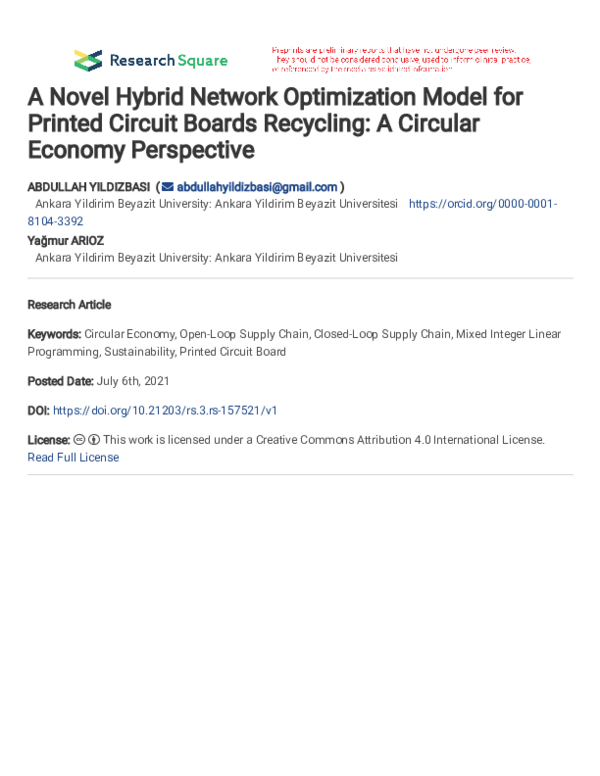 (PDF) A novel hybrid network optimization model for printed circuit ...