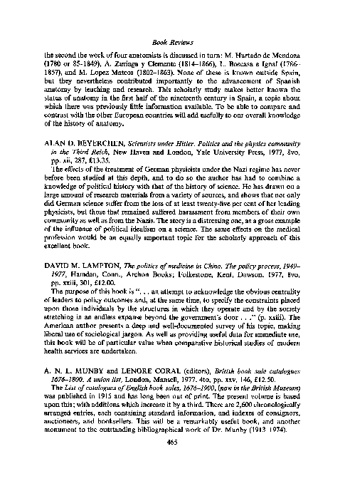 (PDF) Scientists under Hitler: Politics and the Physics Community in ...