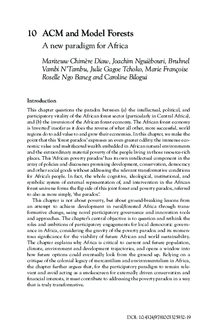 (PDF) ACM and Model Forests