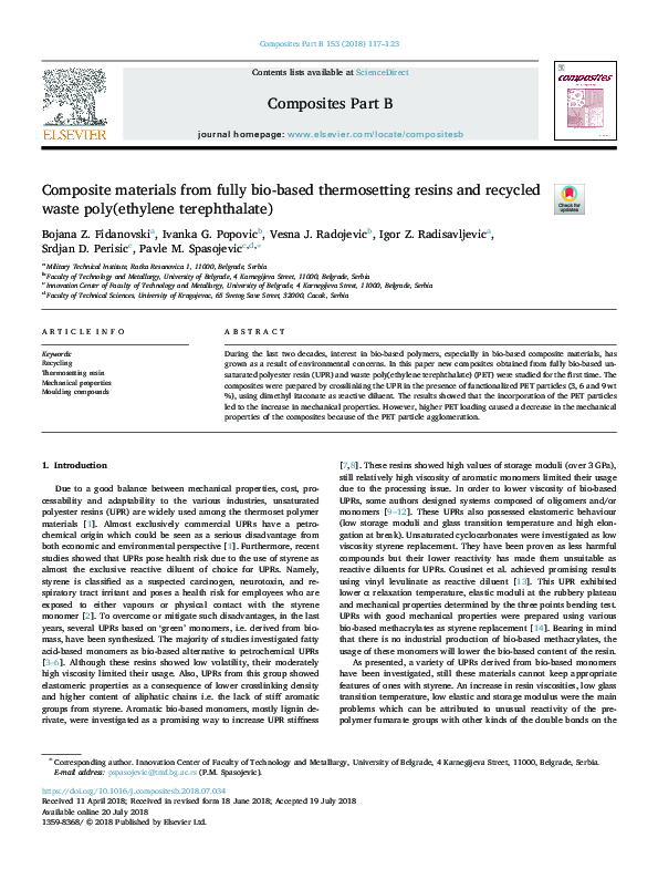 (PDF) Composite materials from fully bio-based thermosetting resins and recycled waste poly ...
