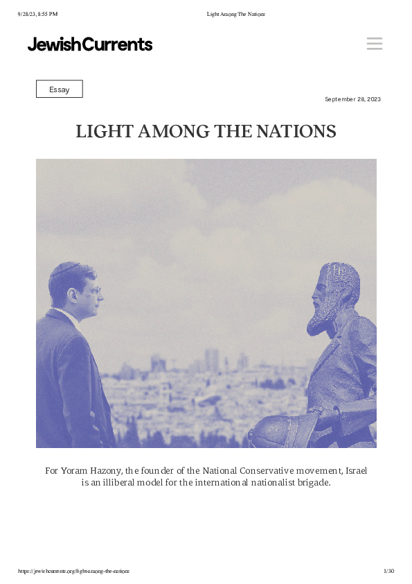 (PDF) Light Among The Nations