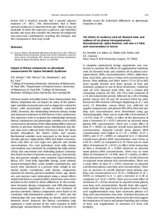 (PDF) Impact of dietary components on phenotypic measurements for ...