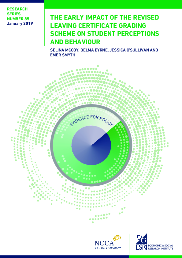 (PDF) The early impact of the revised Leaving Certificate grading ...