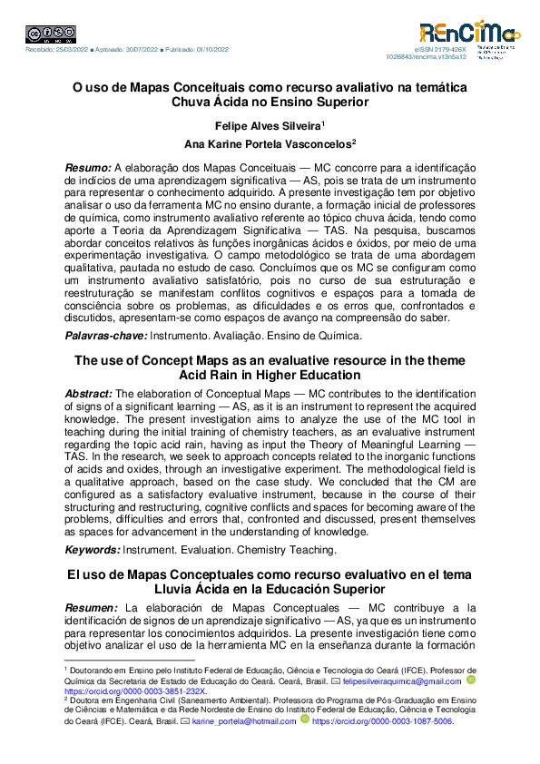 (PDF) The use of Concept Maps as an evaluative resource in the theme ...